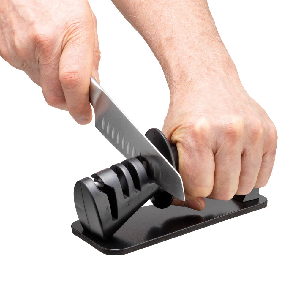 Cuisine::pro® iD3® BLACK SAMURAI™ 3-Step Knife Sharpener – Imerco ...